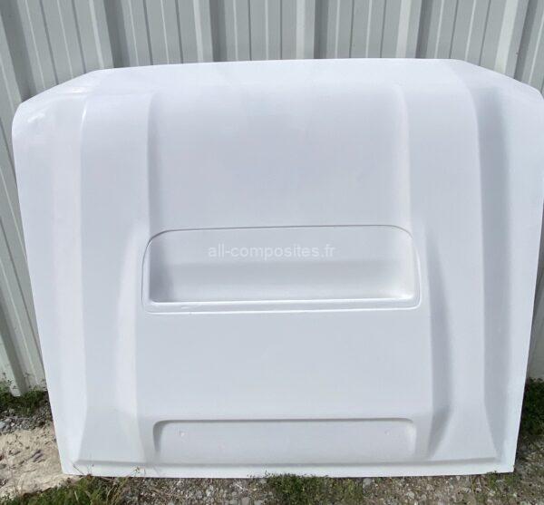 Toyota Série 7 HD après 2007- Capot avant double bombage - All Composites